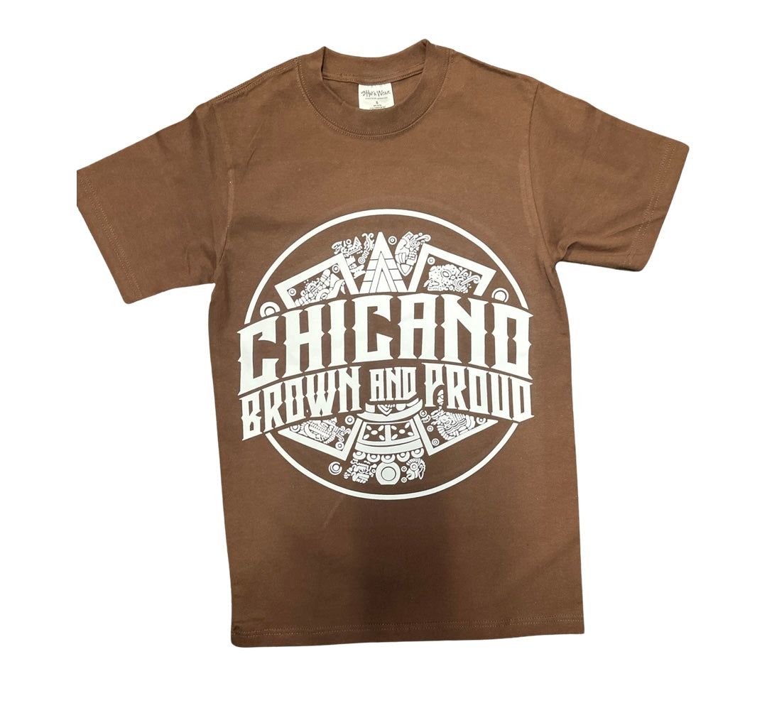 Chicano Brown & Proud T-Shirt | Chicano Spot