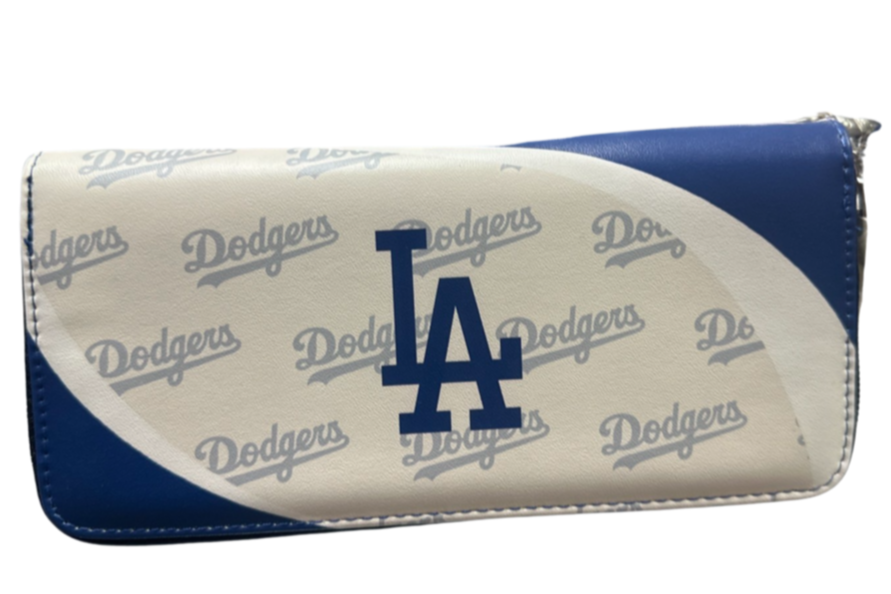 LA Dodgers Zipper Wallet | Chicano Spot