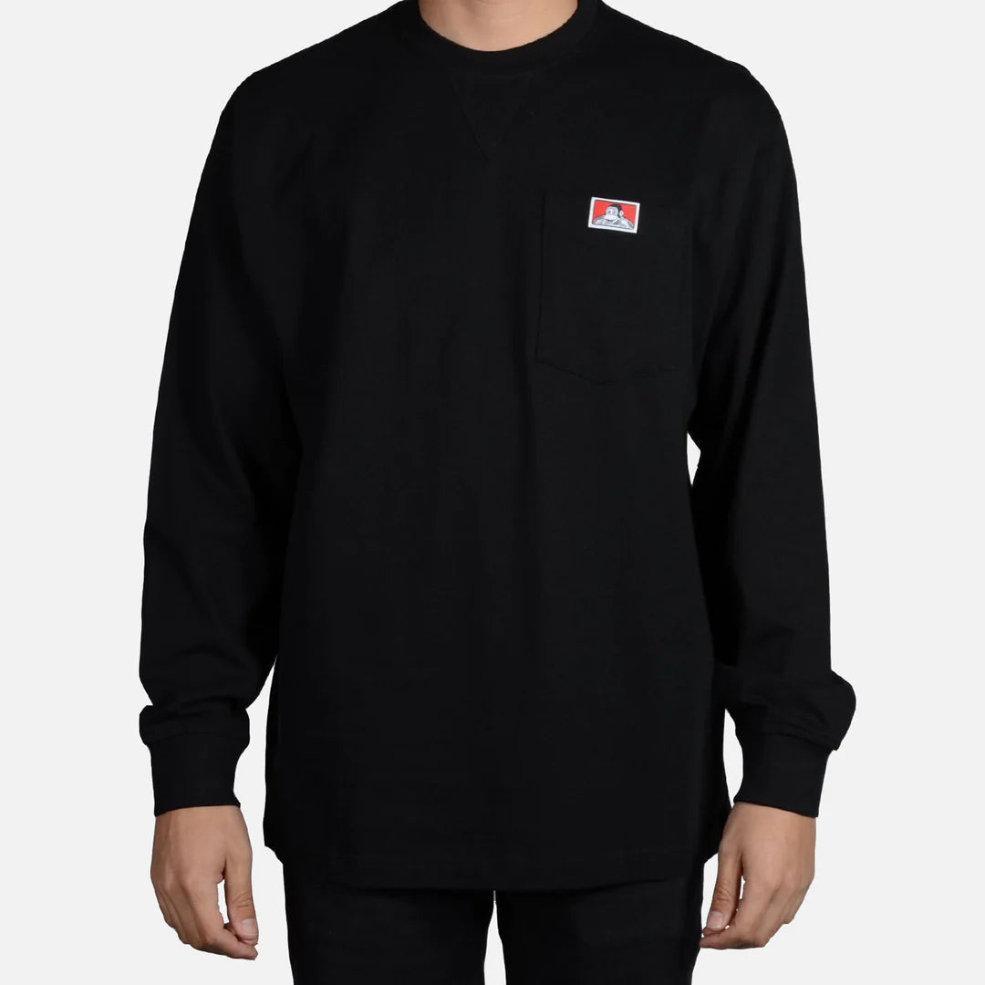 Ben Davis Heavy Duty Long Sleeve Pocket Tee | Chicano Spot