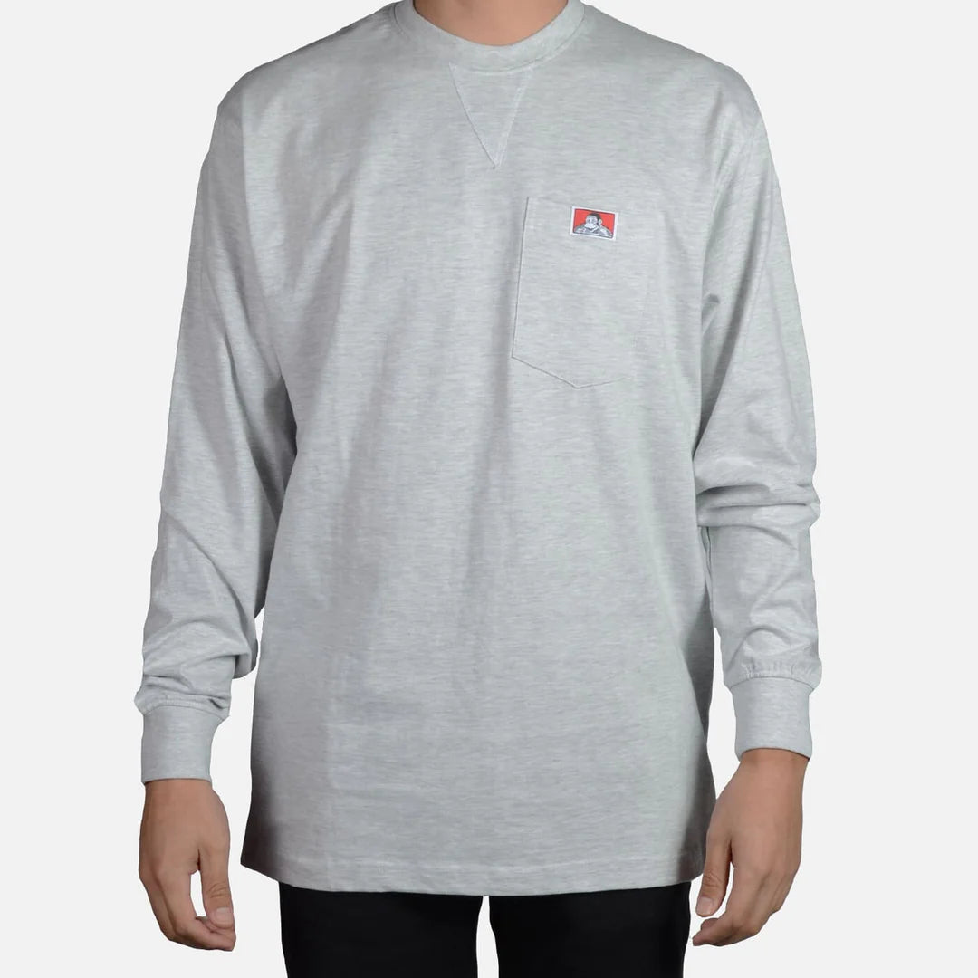 Ben Davis Heavy Duty Long Sleeve Pocket Tee | Chicano Spot