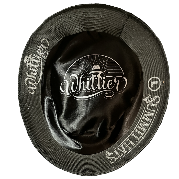 Whittier Zoot Suit Tando Hat - BLACK | Chicano Spot