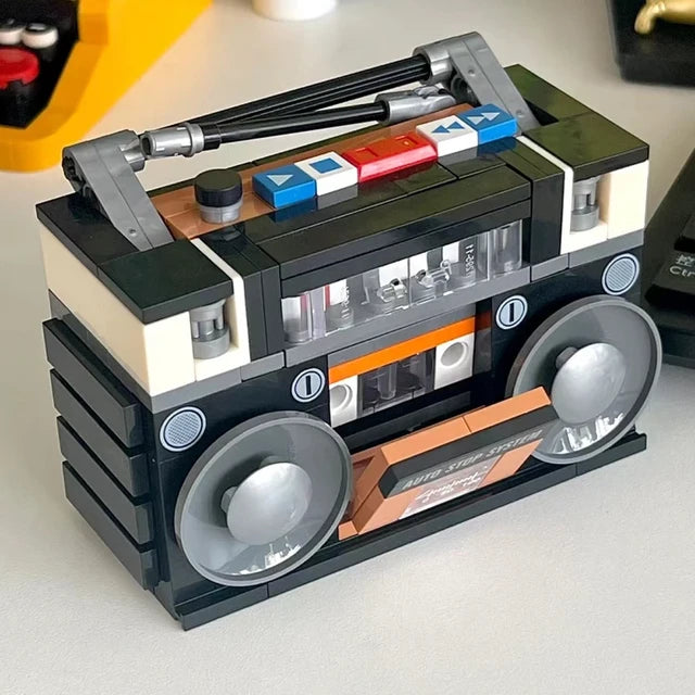 1988 Retro Boombox building blocks kit | Chicano Spot