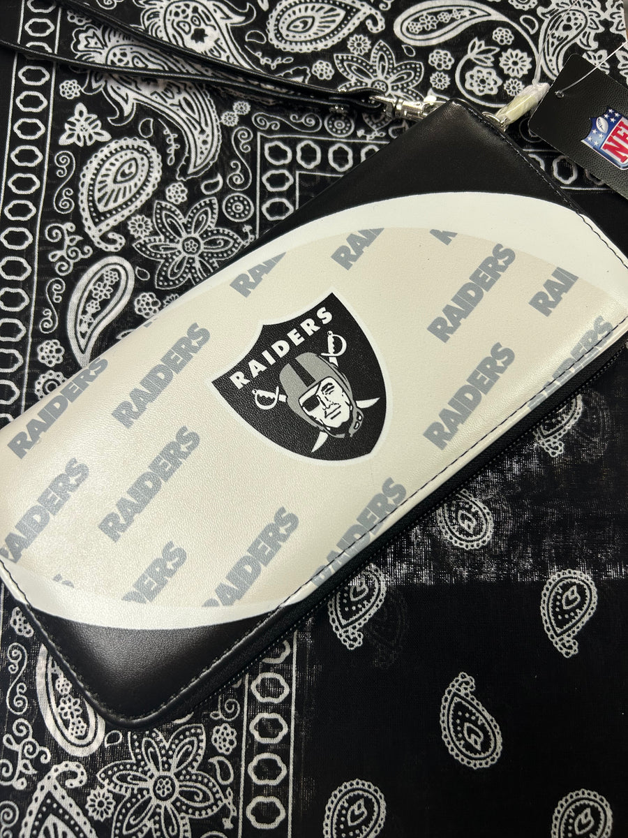 Raiders Zipper Wallet | Chicano Spot