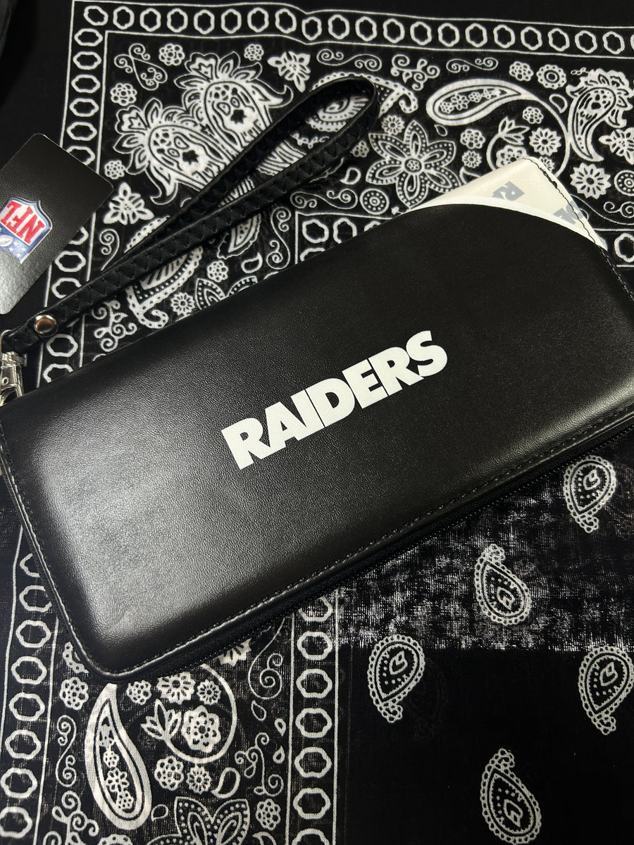 Raiders Zipper Wallet | Chicano Spot