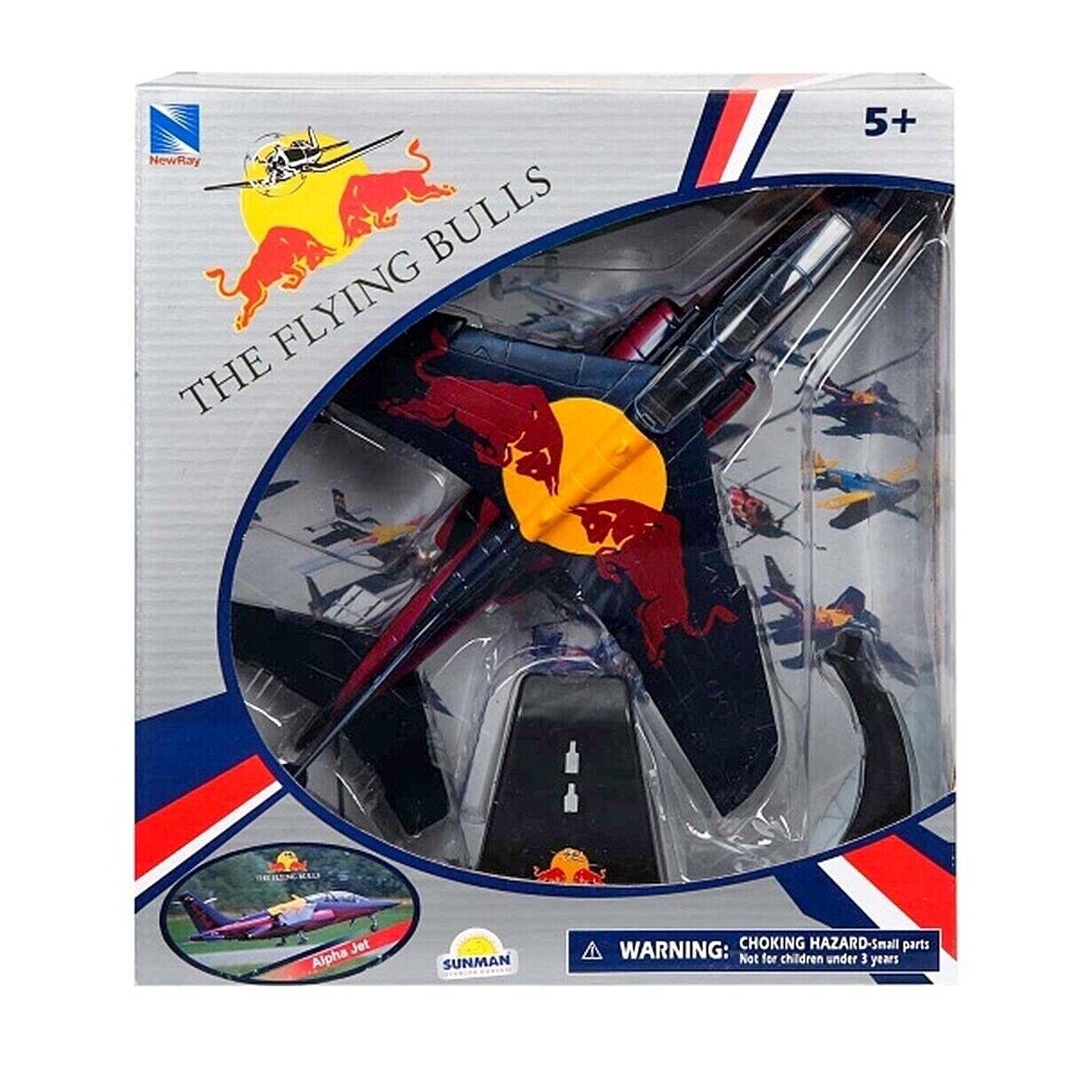 The Flying Bulls Model Airplane Alpha Jet NewRay | Chicano Spot